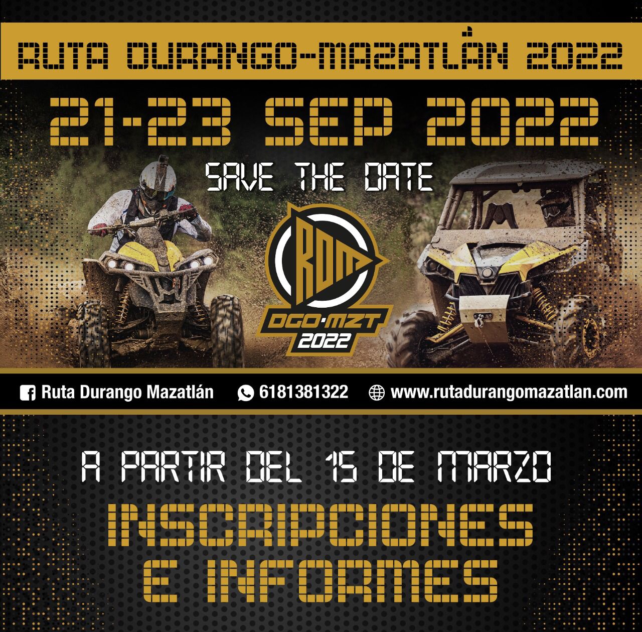 Ruta Durango - Mazatlán 2022 - AORTV